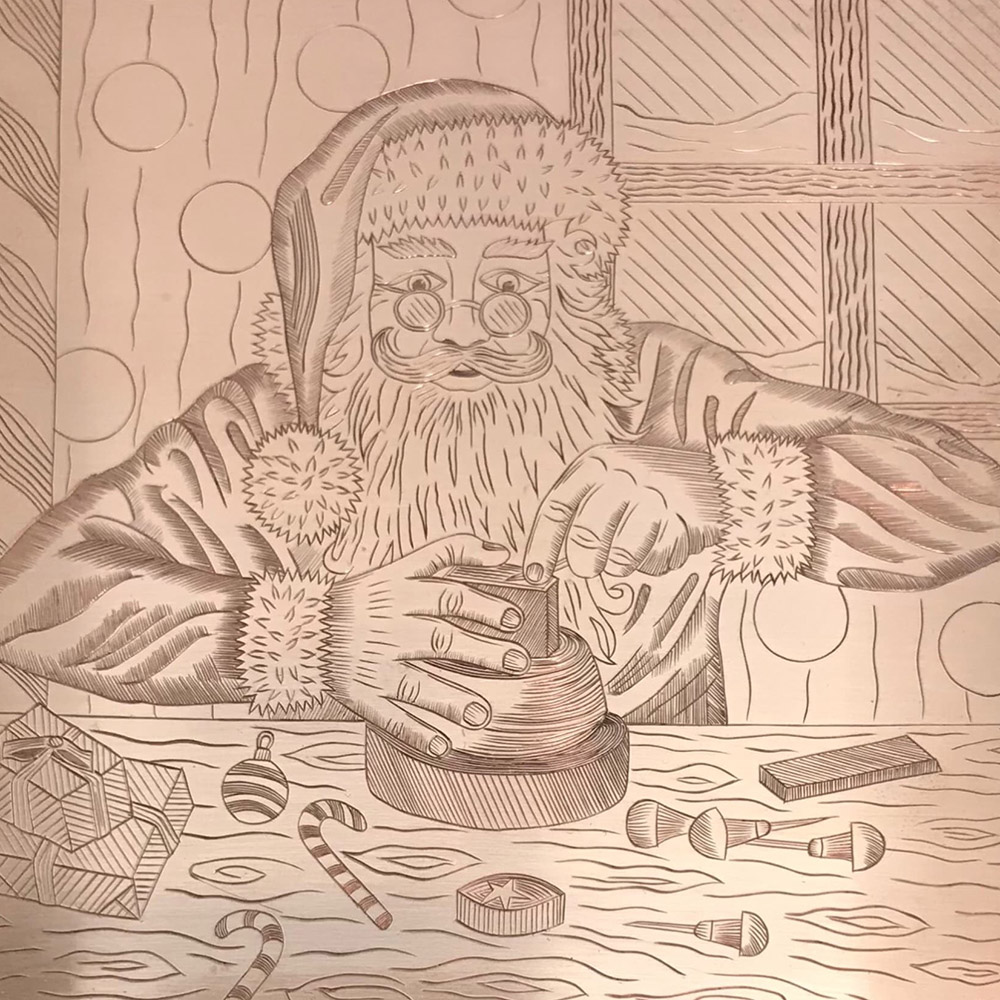 Lending a hand to keep engraving tradition alive - Baddeley Brothers